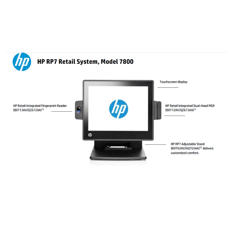 Máy bán hàng POS HP RP7800 Retail System chính hãng